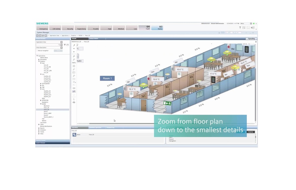 CCA-STD-FSET Standard feature set for Desigo CC | Power Saving Systems Co.